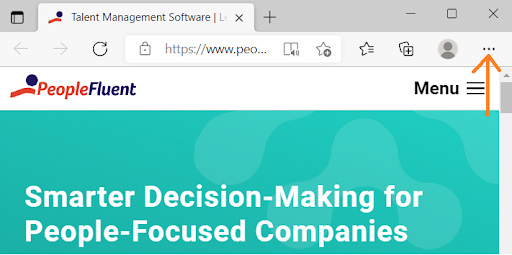 Enable Compatibility (IE) Mode in Edge – PeopleFluent