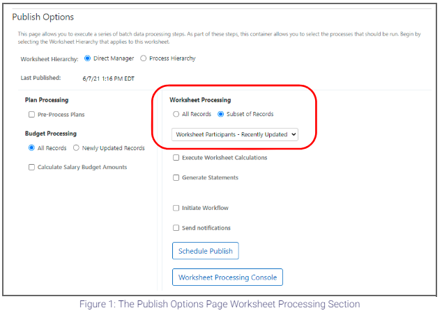 Smart Worksheet Processing – PeopleFluent
